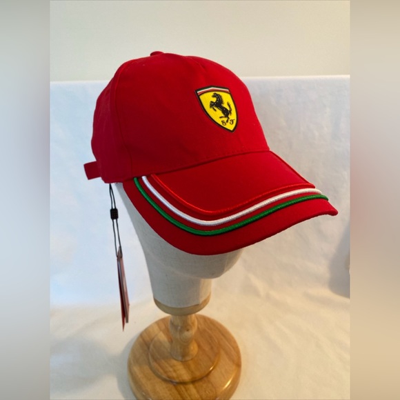 Scuderia Ferrari | Accessories | Scuderia Ferrari Red Scudetto Cap Hat ...
